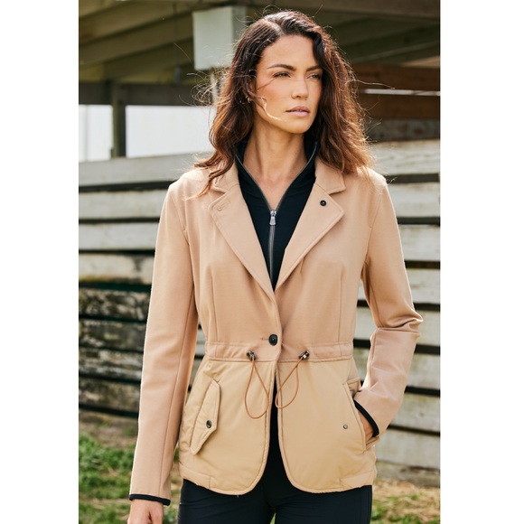 Anatomie | Jackets & Coats | Anatomie Valmy Drawstring Jacket In Navy ...